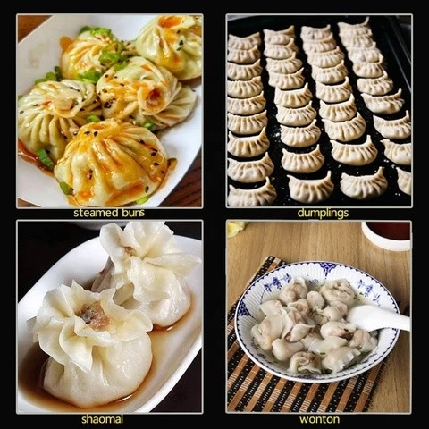 Buy Small Wonton Dumpling Wrapper Making Machine Commercial Dumpling ...