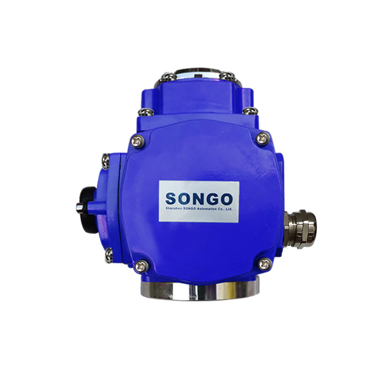 Buy Songo Dn32 Stainless Steel 304 Wafer V Type Electric Intelligent ...