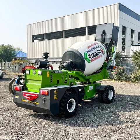 Buy Sqmg 2m3 Self Loading Mixer Truck 4wd Mobile Batching Plant Ce ...