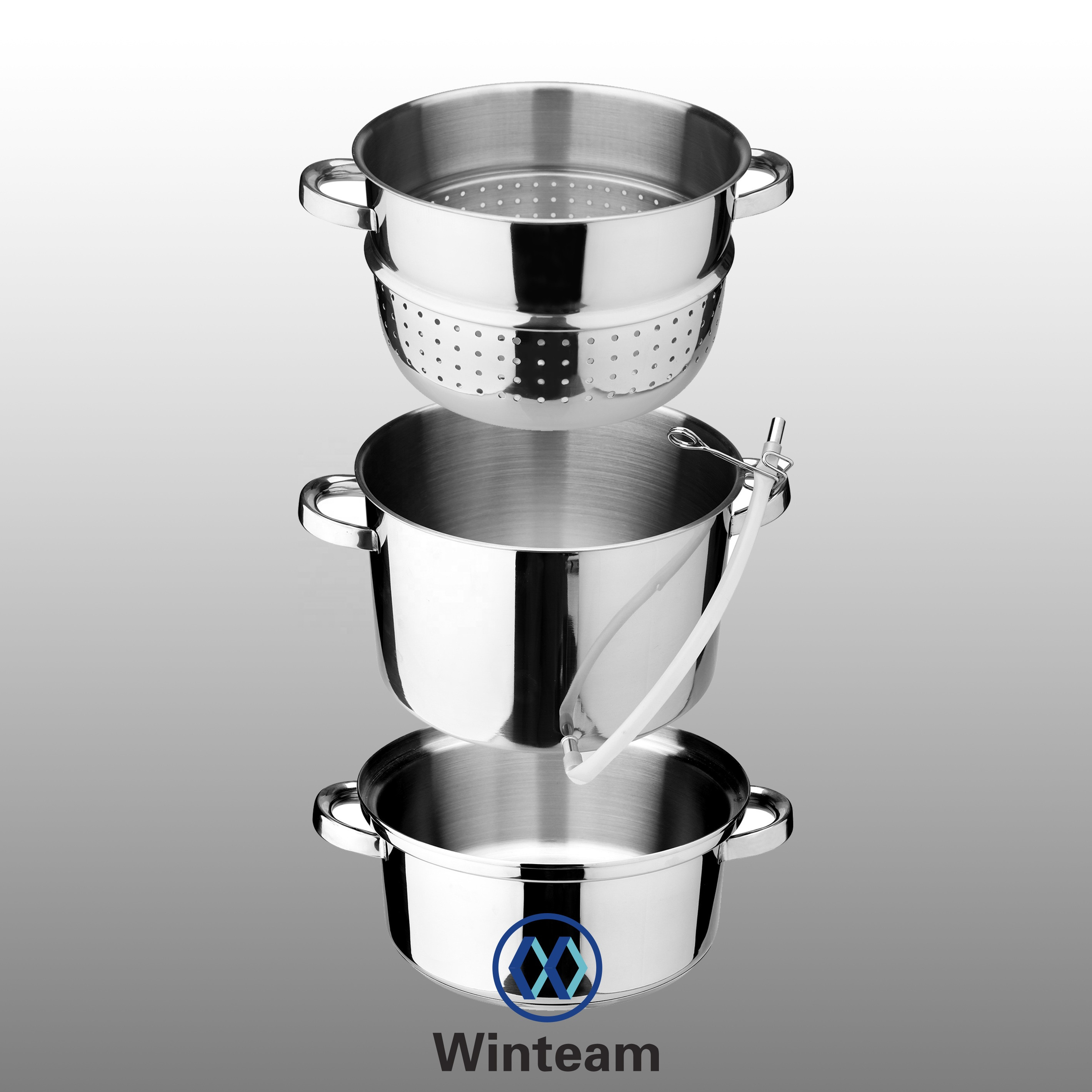 Buy Stainless Steel Juice Steamer Induction Cooking Pot Fruit ...