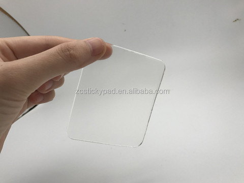 Buy Stick Anywhere Super Sticky Nano Pu Gel Pad Clear from Shenzhen ...