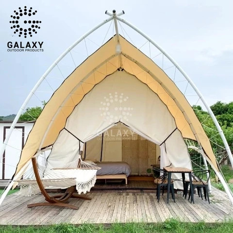 Buy Strong Steel Structure Frame Wind-resistant Outdoor Luxury Tent ...