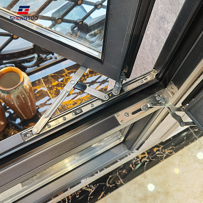 Buy Thermal Break Aluminum Frame Windows And Doors Impact Design Double ...