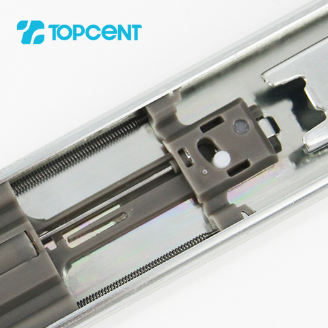 Buy Topcent Ball Bearing Heavy Duty Telescopic Drawer Slide from ...