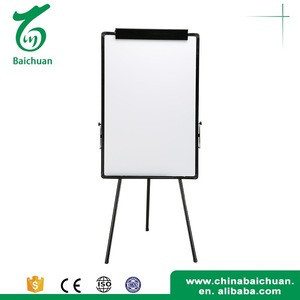 Buy Tripod Dry Erase Whiteboard Flip Chart Paper Stand Magnetic Tripod ...