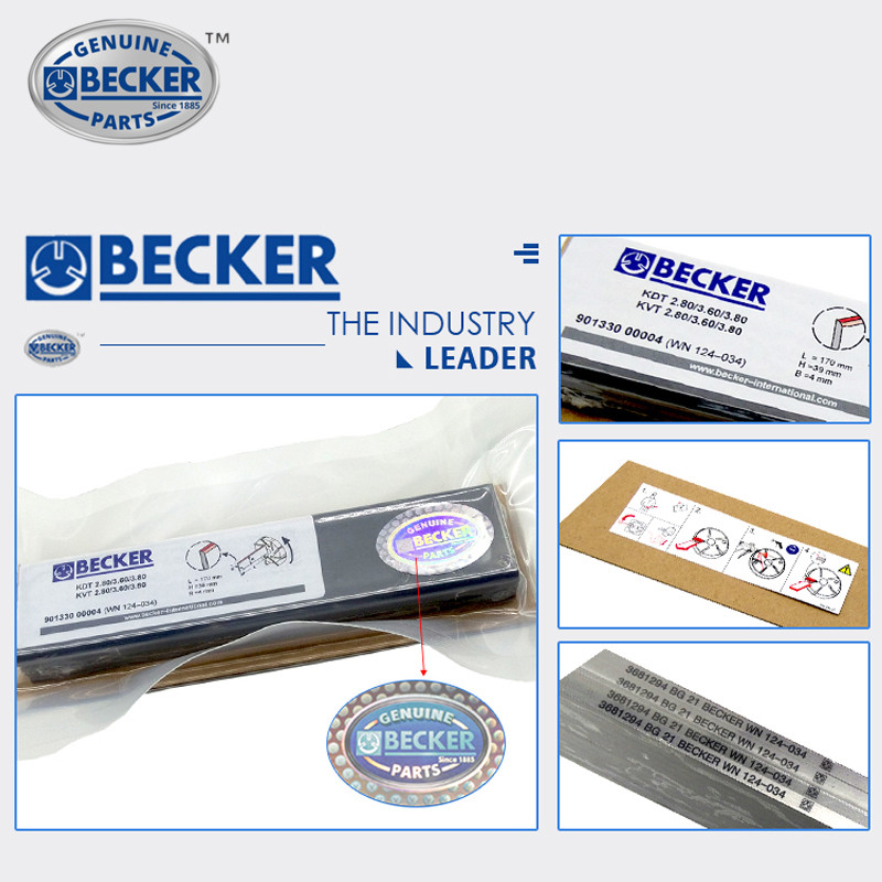 Buy Vacuum Pump Spare Parts Wn124-120 Becker Rotor Vane from Shanghai ...