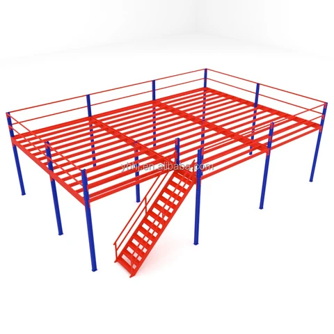 Buy Warehouse Pallet Rack Attic Loft Garret Mezzanine Rack For Shelves ...