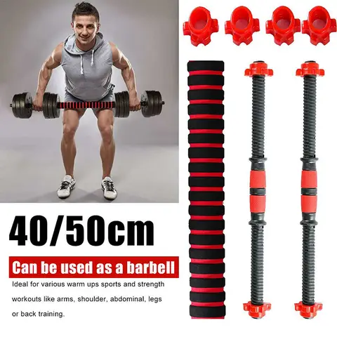 Buy Wholesale Barbell Connector Dumbbell Bar Handle Screw Thread ...