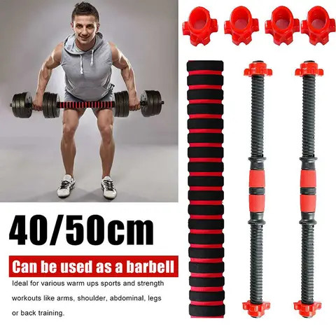 Buy Wholesale Barbell Connector Dumbbell Bar Handle Screw Thread ...