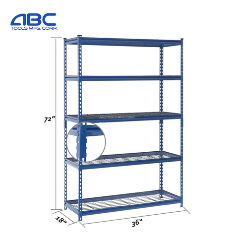 Buy Wholesale Easy To Assemble Boltless Storage Rack Steel Stacking ...