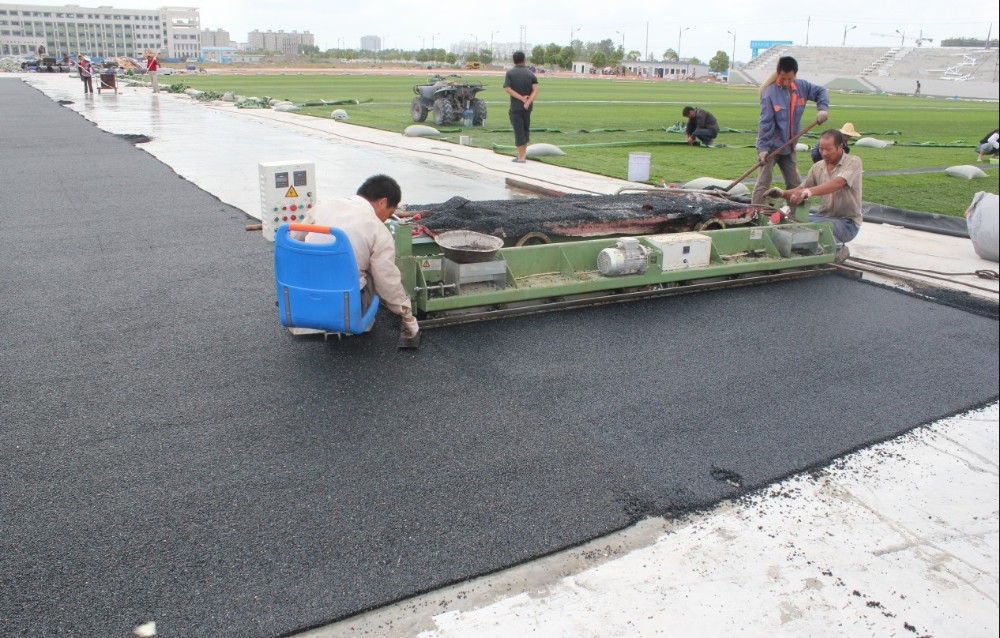 Buy Whosale Paver Laying Machine For Rubber Running Track from Company ...