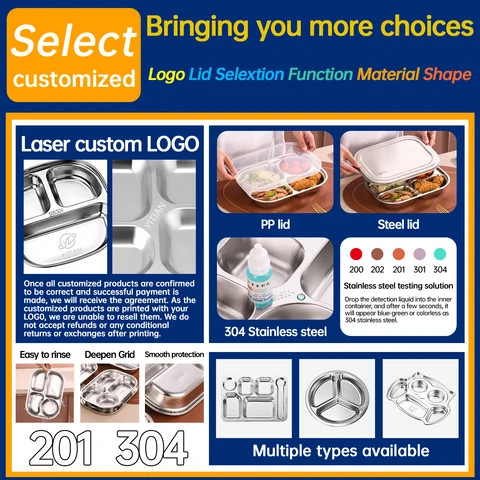 Buy Yitian 304 European Style Stainless Steel Food Grade Container 5 ...