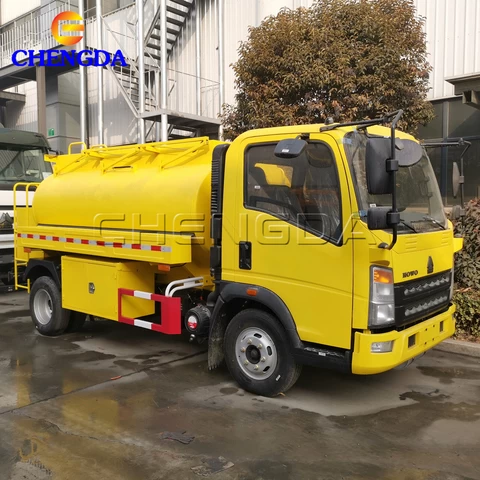 Buy 5000 Liters Mobile Mini Fuel Tanker Dispenser Truck from Shandong ...