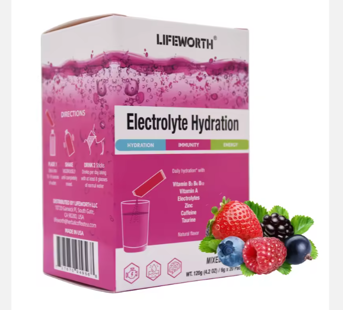Buy Electrolyte Powder Supplement For Adults Exercise Hydration And ...