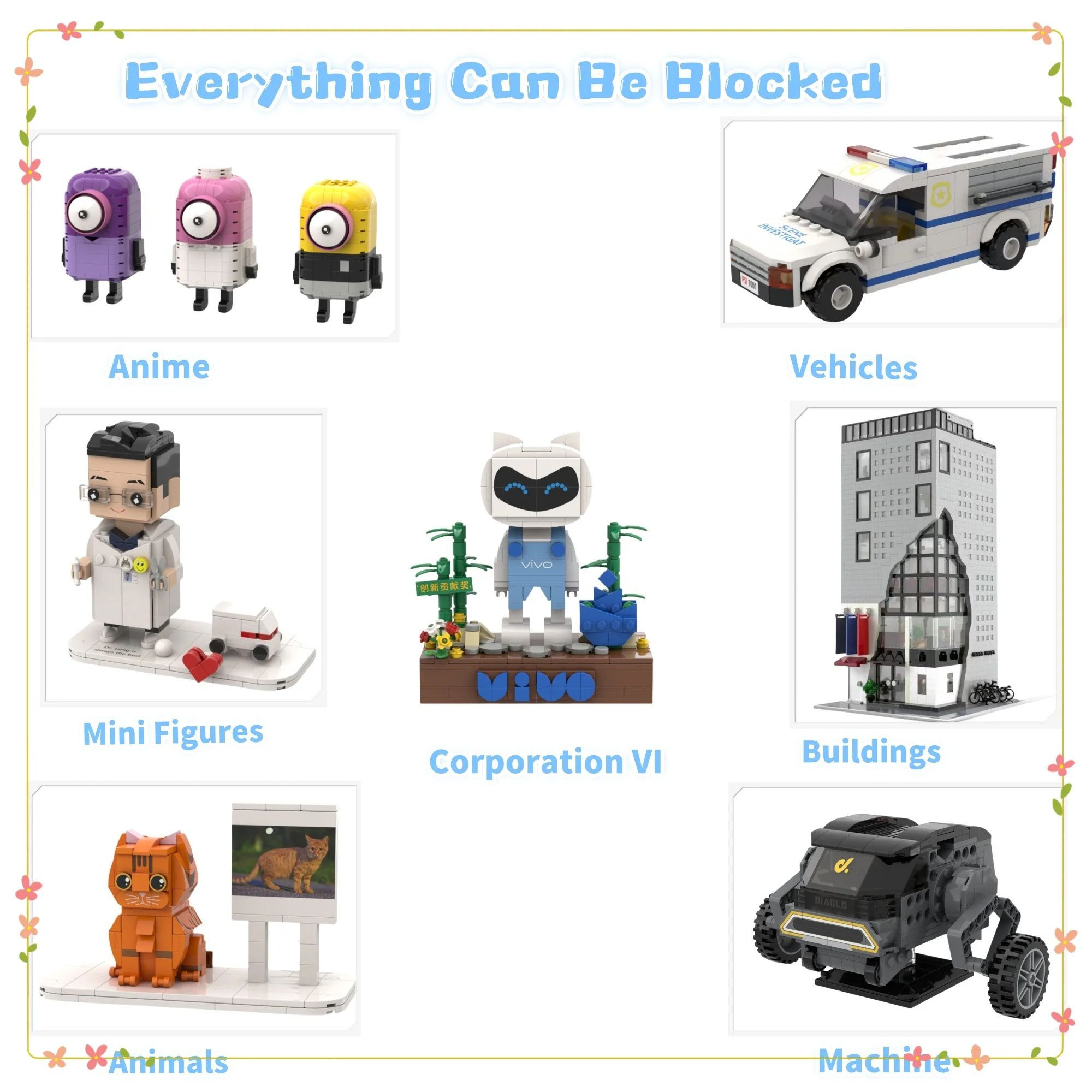 Buy Lego Compatibility Anime Action Figure Souvenirs And Business Gifts ...