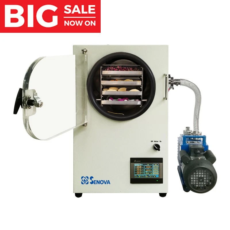 Buy Small Mini Food Fruit Vegetable Flower Tea Pet Food Vacuum Freeze Dryer from Senova Biotech ...