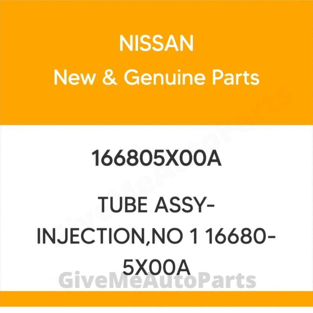 Buy 166805x00a Genuine Nissan Tube Assy-injection,no 1 16680-5x00a from ...