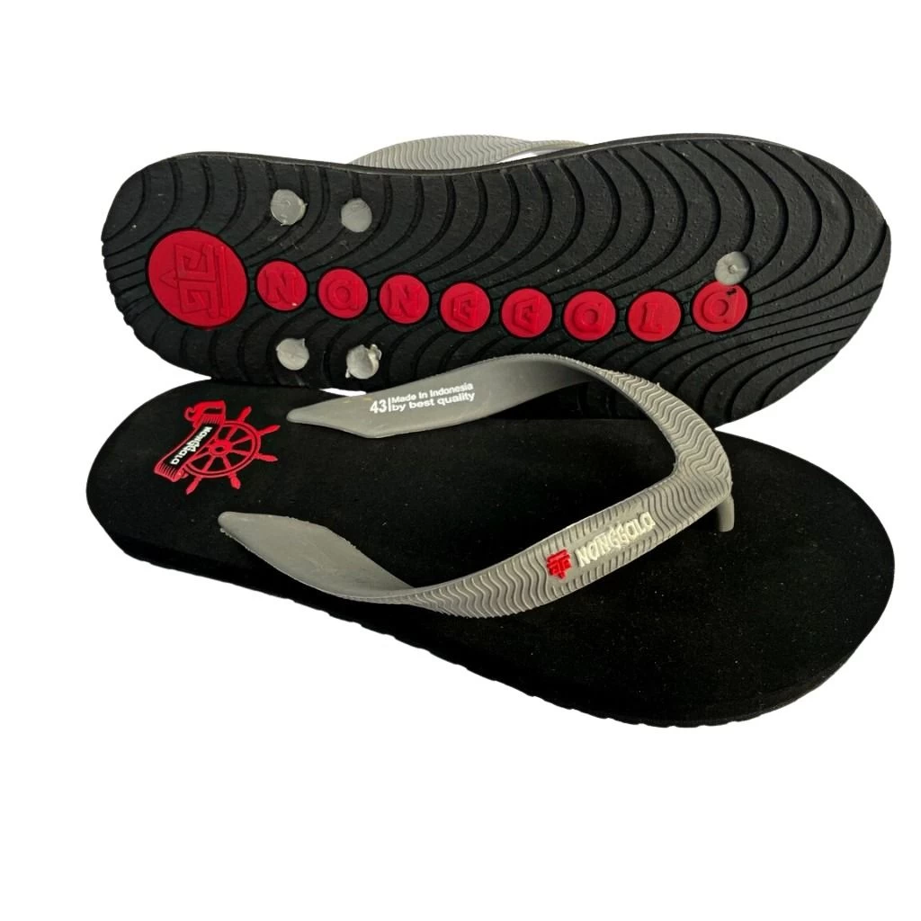 Buy Nanggala Full Rubber Casual Slippers from UD. Perkasa Shoes ...