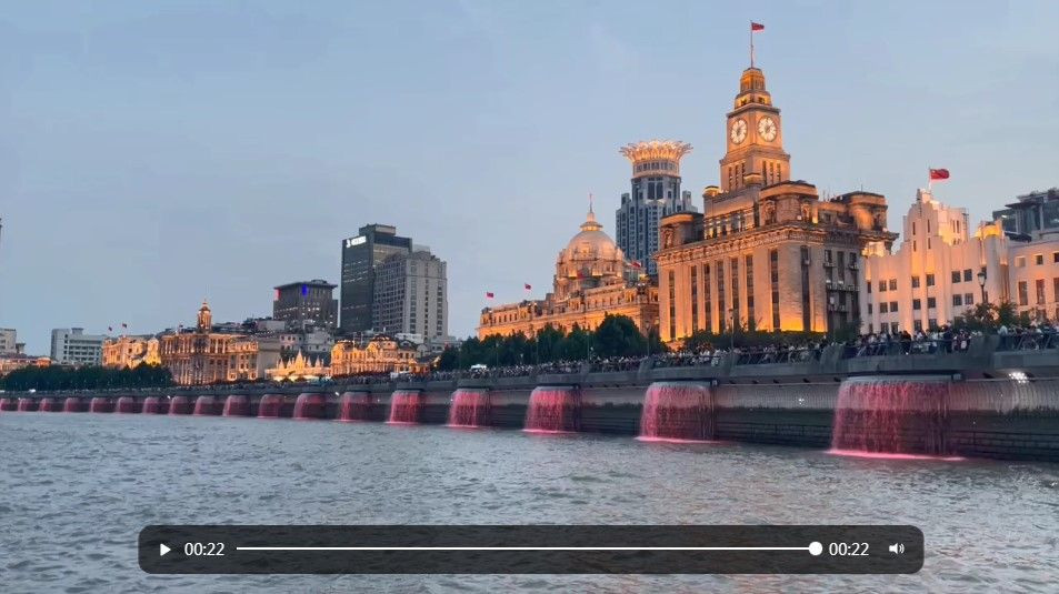 Buy "experience The Majestic Shanghai Bund Huangpu River Waterfall ...