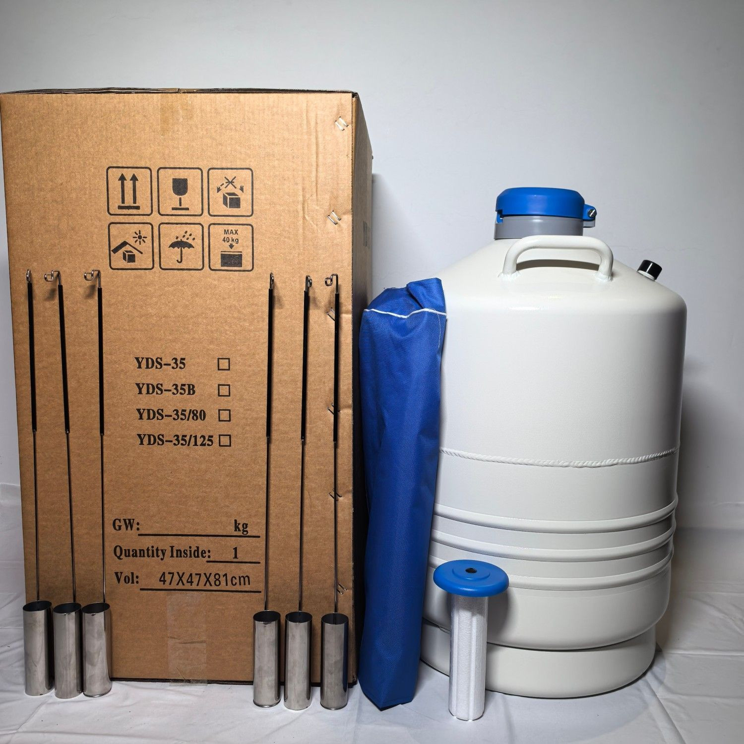 Buy Storage Cryo Liquid Nitrogen Container Of Artificially Inseminated ...