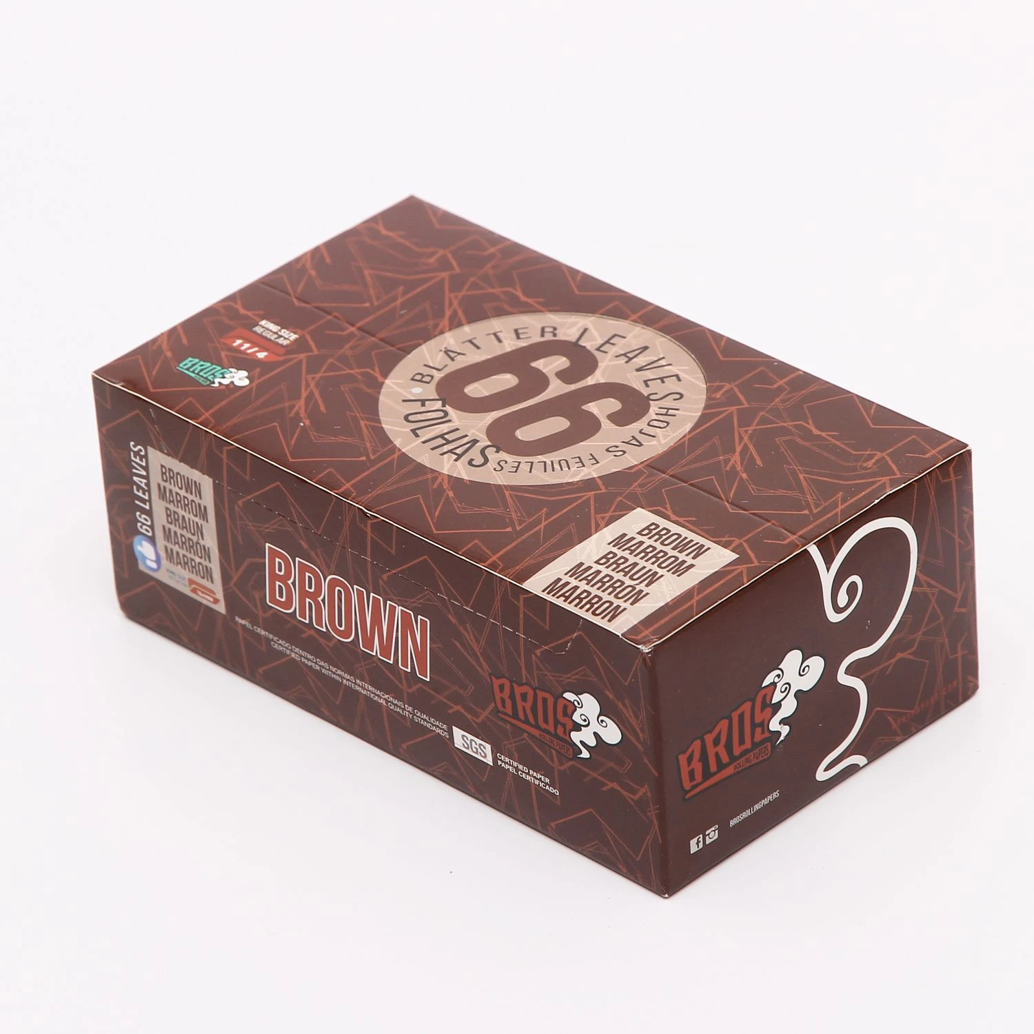 Buy Bros Brown Marrom Rolling Paper from Global Routes Import and ...