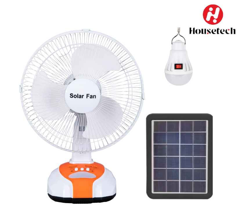 Buy Housetech Factory Solar Fan Ac Dc Solar Powered Multifunctional ...