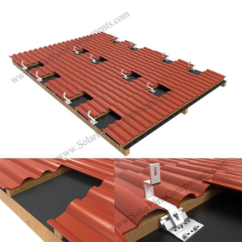Buy Tile Roof Brackets Aluminum from Xiamen Top Best Tech Co., Ltd ...