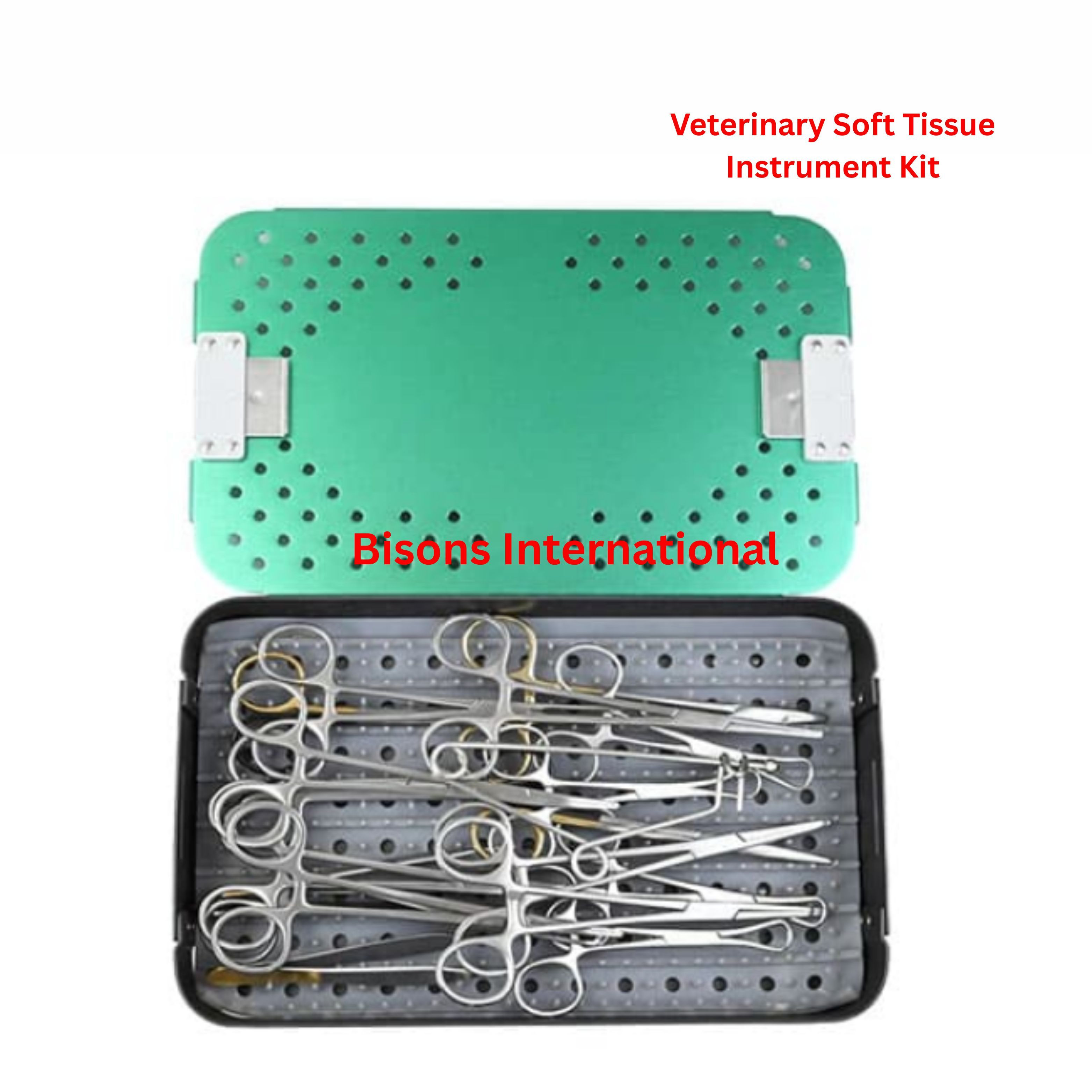 Buy Veterinary Soft Tissue Surgical Instrument Kit – Reusable Stainless ...