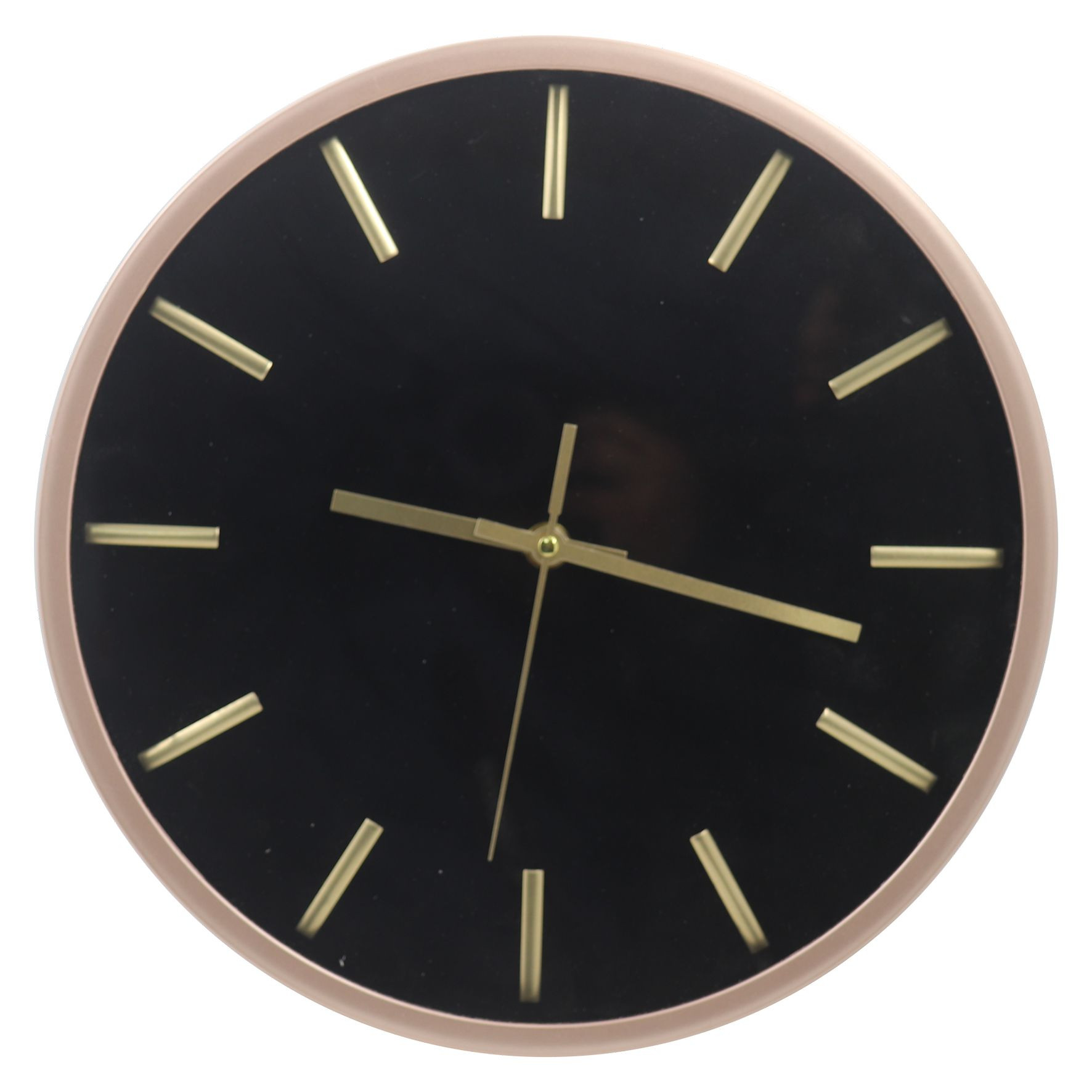 Buy Simplified Circular 3d Clock Faceplastic Wall Clock from Shaoxing ...