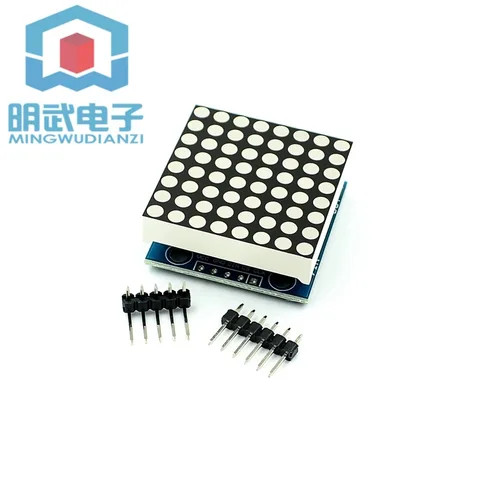 Buy 1/2/4/8-bit Max7219 Lattice Module Control Module Mcu Control Drive ...