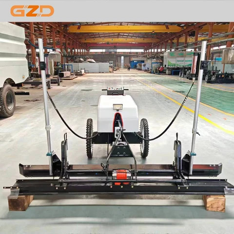 Buy 2.5m 3m Work Length Laser Leveling Screed Machine Handheld Concrete ...