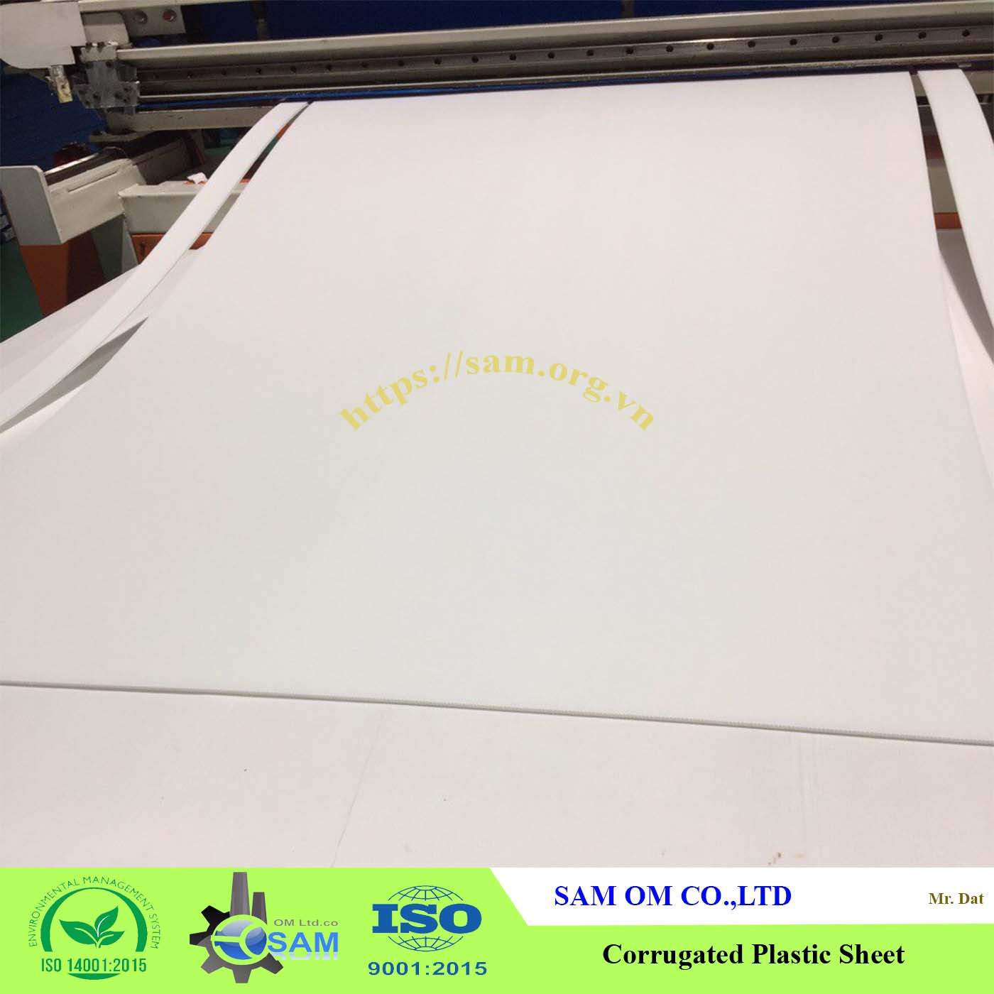 Buy 5mm Coroplast Pp Sheet Danpla Sheet Hollow Pp Sheet from SAM OM CO ...