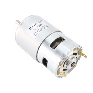 Buy 795 Dc Motor Dc 12v-24v Ball Bearing Large Torque High Power Low ...