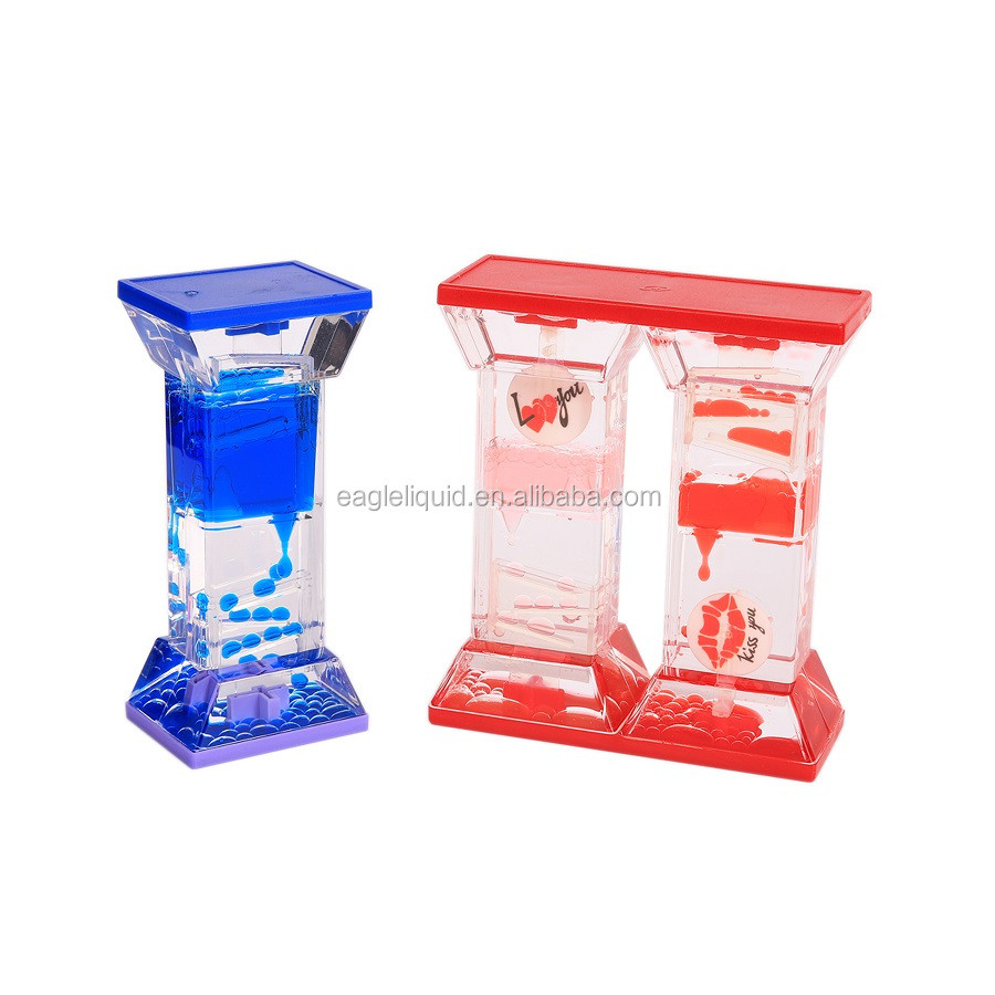 Buy Acrylic Oil Water Drops Drip Toys Liquid Oil Timer Two Wheels ...