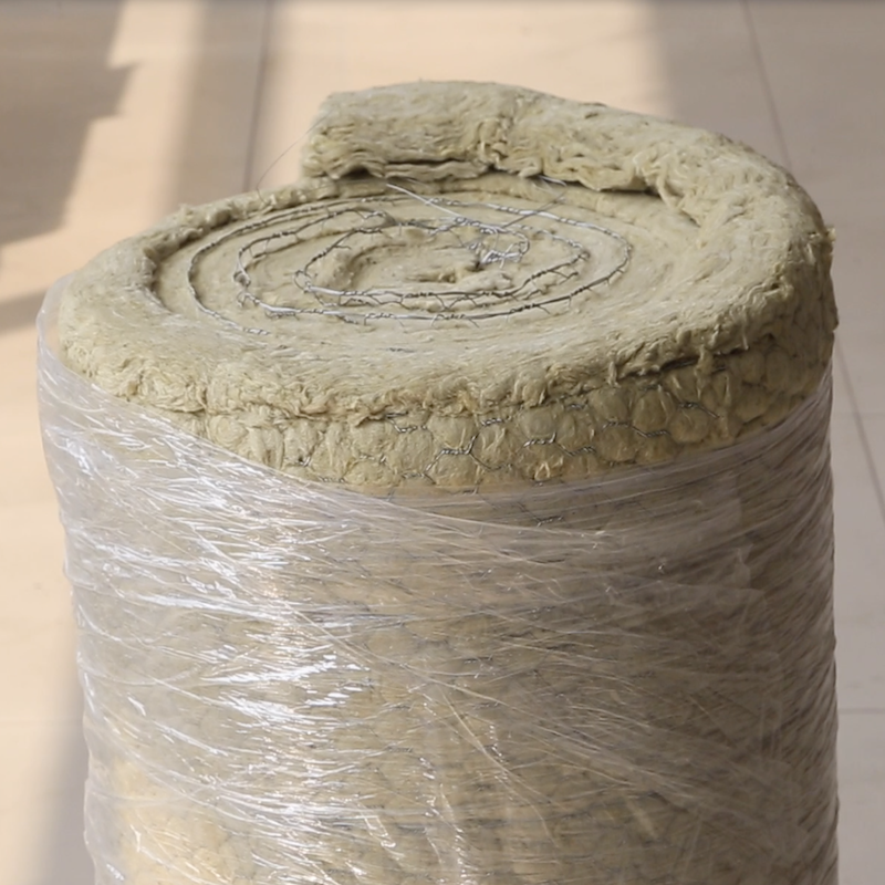 Buy Astm C592 Stone Mineral Rock Wool Roll Fiber Insulation 50mm ...