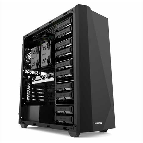 Buy Atx Chassis Case Support 10 Hdd Bays Server Chassis Rack Mount ...