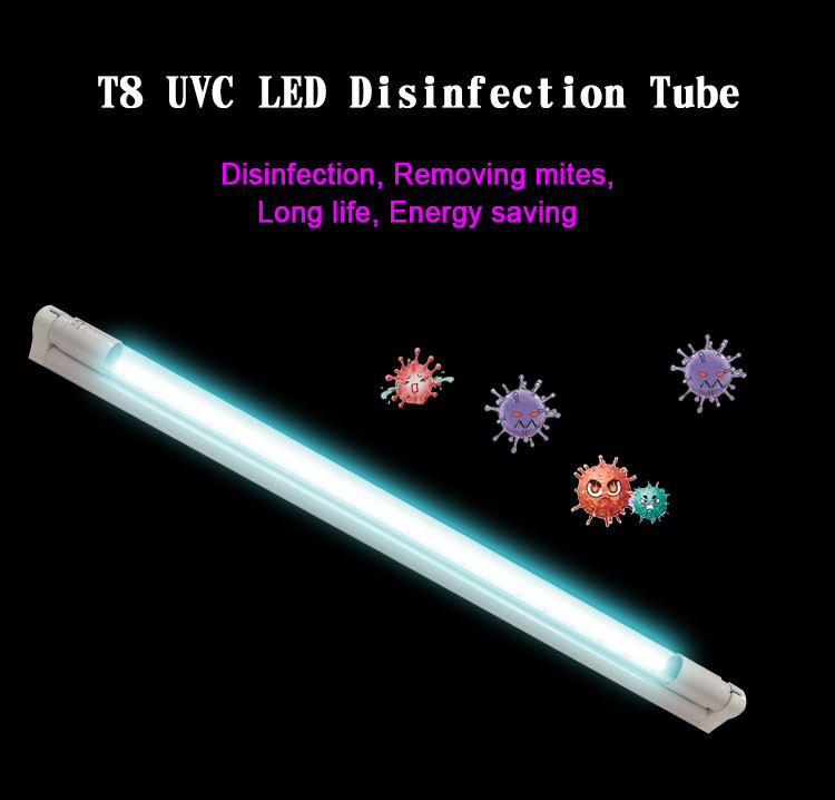 Buy Banqcn Led T8 Ultraviolet Lamp Tube 275nm Lamp Uv Lamp Quart Glass ...