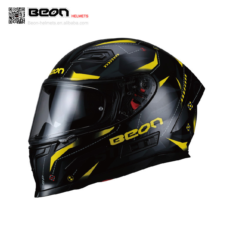 Buy Beon Motorcycle Full Face Helmets With Sunvisor from Meizhou Jinyue ...