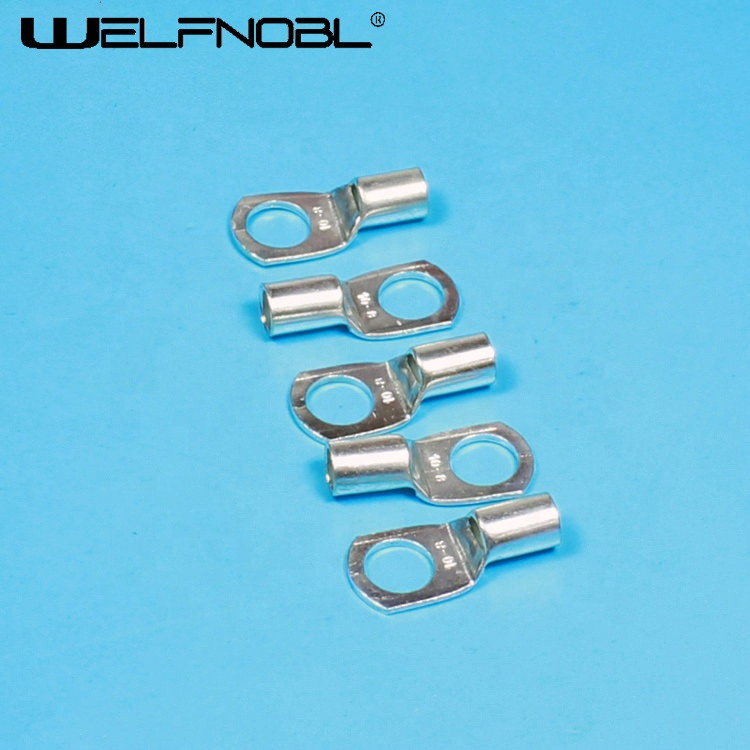 Buy Cable Lugs Terminal Clips Tinned Copper Terminals Connecting Tube ...