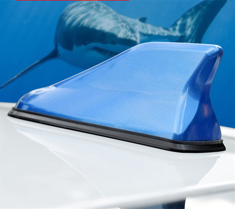 Buy Car Shark Fin Antenna Second-generation Antenna Tail Modification ...