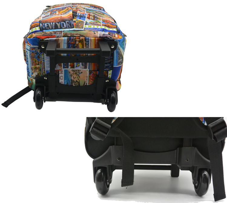 Buy Children 30 Litre Cabin Luggage Easy Pull Trolley Backpack School ...