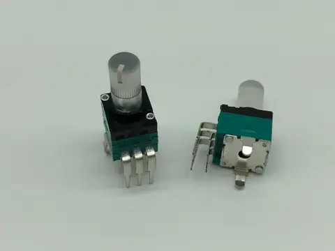 Buy Clear Shaft Dual Gang B104 Led Rotary Potentiometer from Dongguan ...