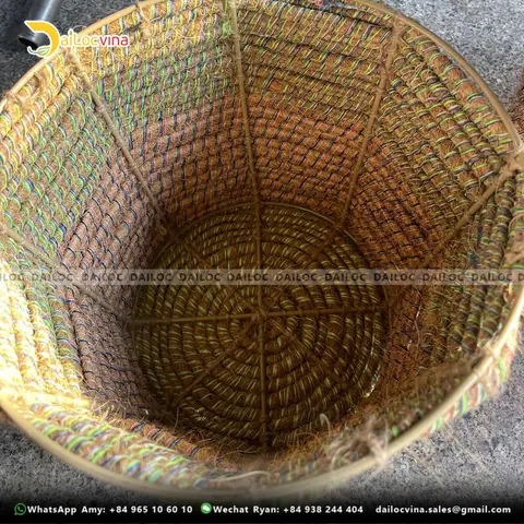 Buy Coconut Coir Fiber Basket For Making Handicraft And Furniture Made ...