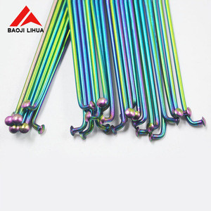 Buy Colorful Titanium Spokes Used For Bicycle And Motorcycle from Baoji ...