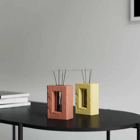 Buy Custom Eco Aroma Reed Diffuser Essential Oil Luxury Cement Concrete ...