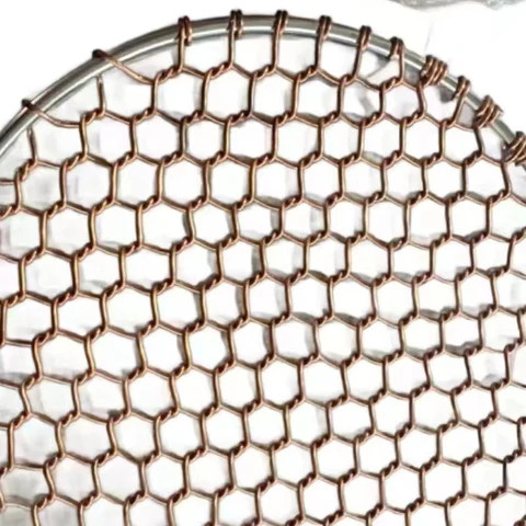 Buy Custom Korean Bbq Screen Copper Barbecue Wire Net from Anping Chiye ...