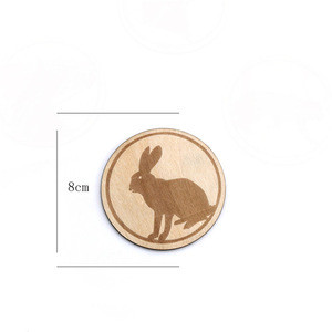 Buy Custom Laser Cut Wooden Fridge Magnet from Liaocheng Teda Art And ...