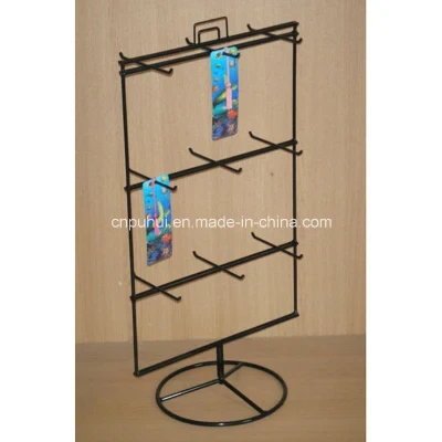 Buy Double Sided Iron Steel Wire Peg Hook Counter Stand Rotating Jewry ...