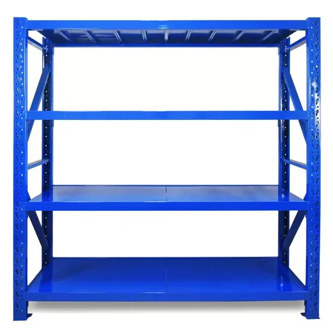 Buy Easy-install Medium Duty Shelf 4 Layers Metal Industrial Medium ...