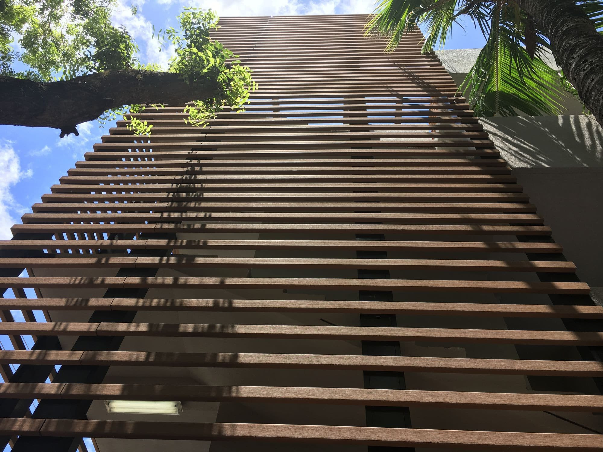 Buy Eco-friendly Exterior Solar Shading Wpc Facade & Partition Wall ...